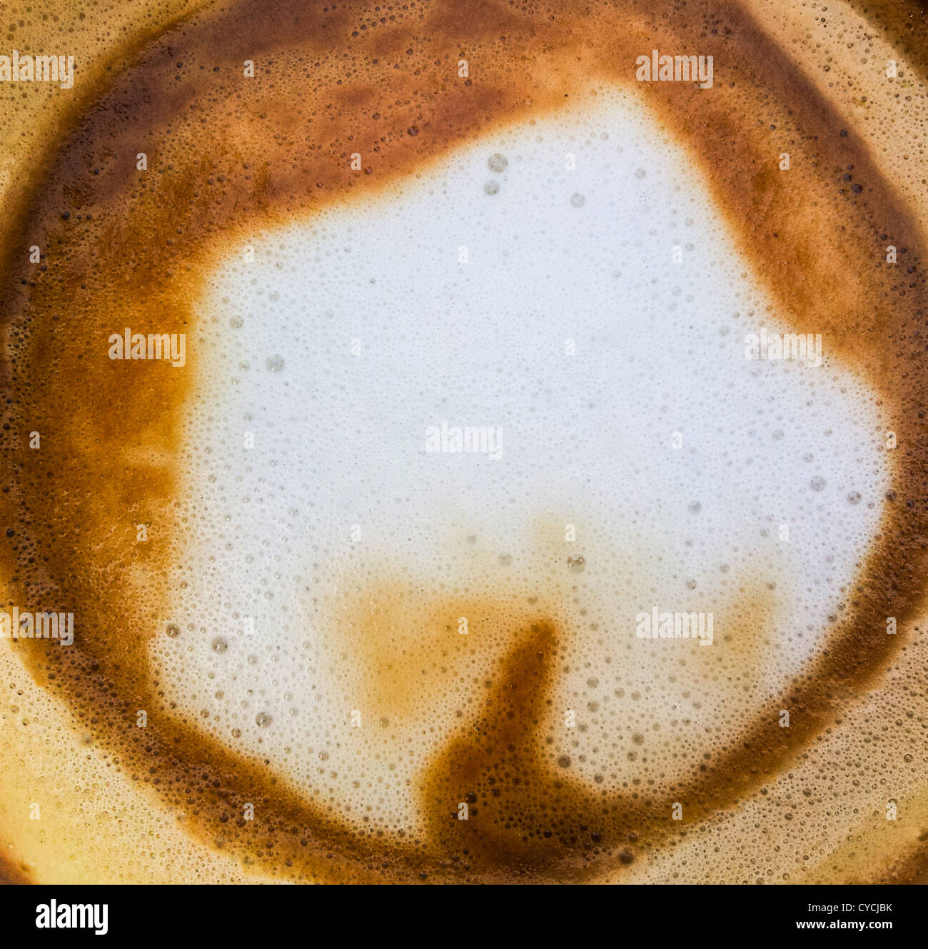 Coffee foam background Stock Photo - Alamy