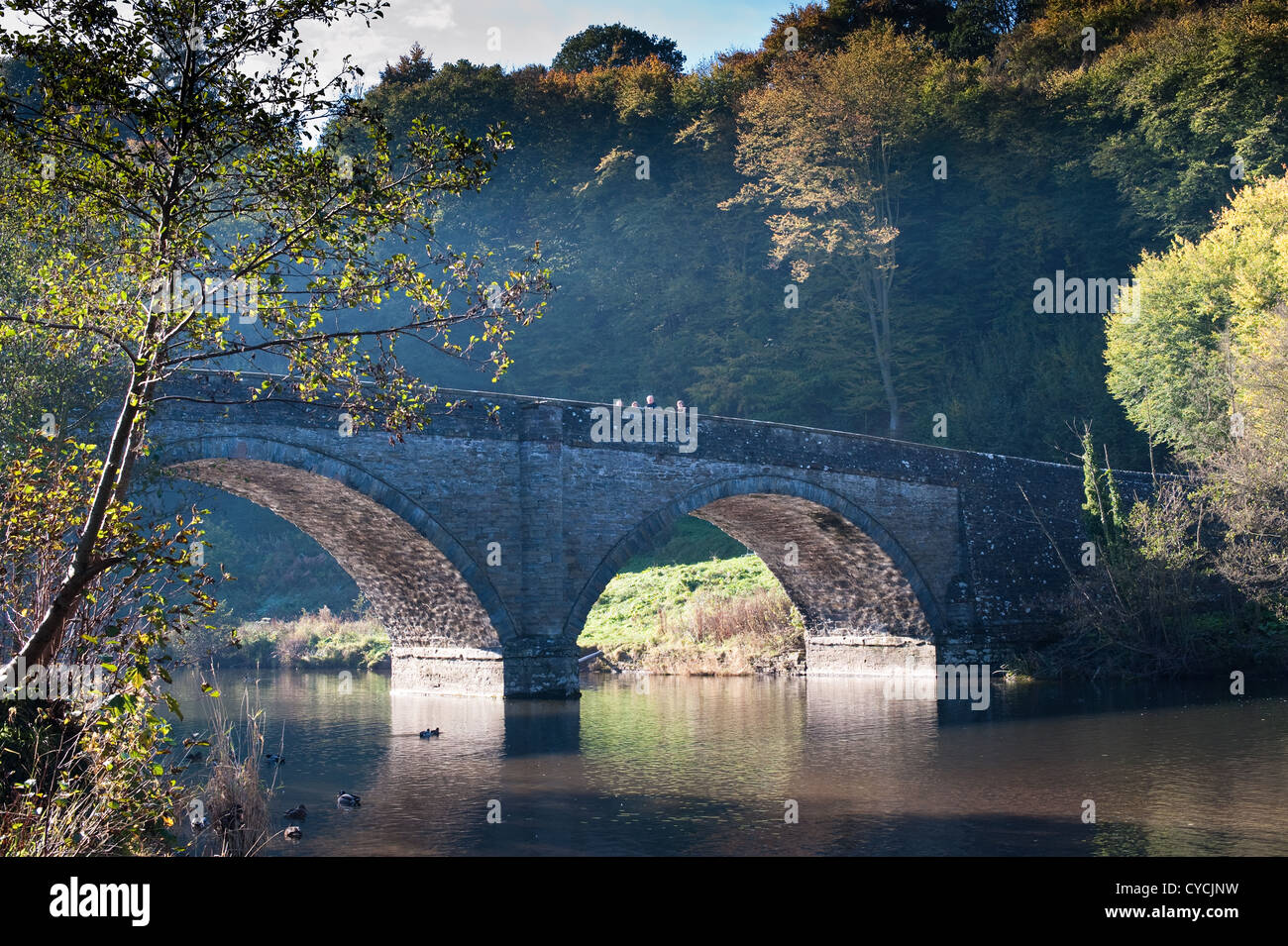 Bridge over river teme hi-res stock photography and images - Alamy