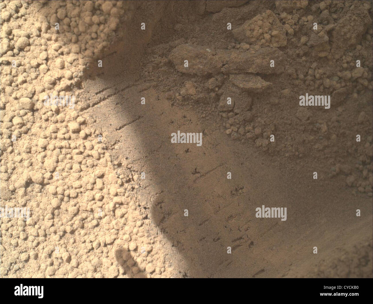 Mars Curiosity Rover Sand Closeup Stock Photo - Alamy