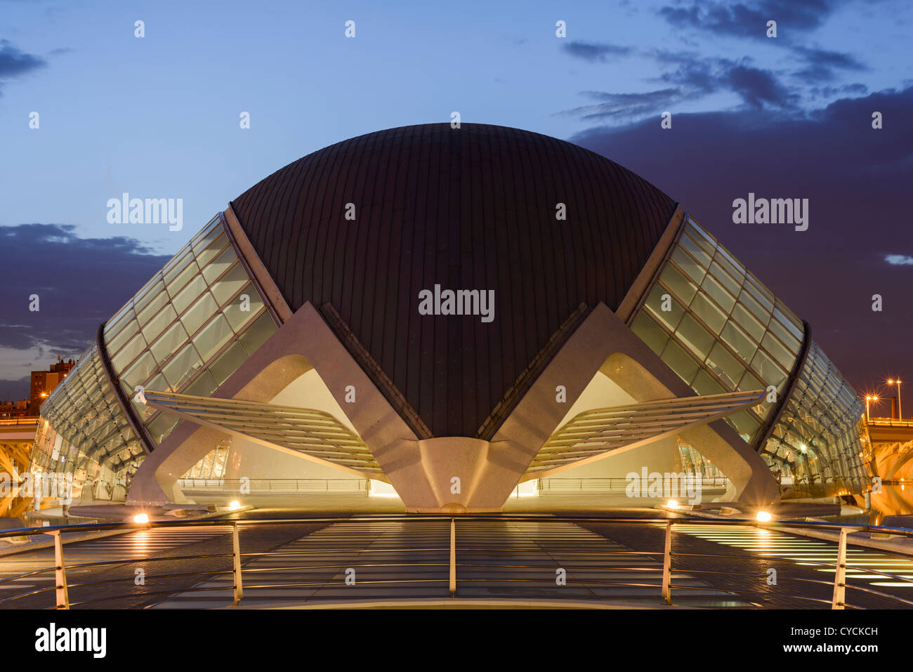 L'Hemisferic,The City of Arts and Science, designed by Santiago ...