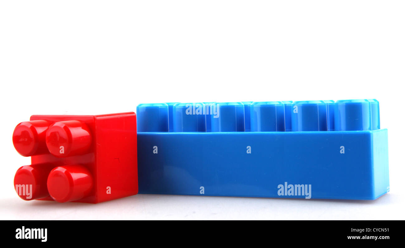 Bricks lego construct Cut Out Stock Images & Pictures - Alamy