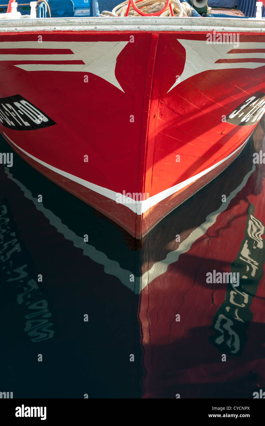 Reflection of fishing boat hi-res stock photography and images - Alamy