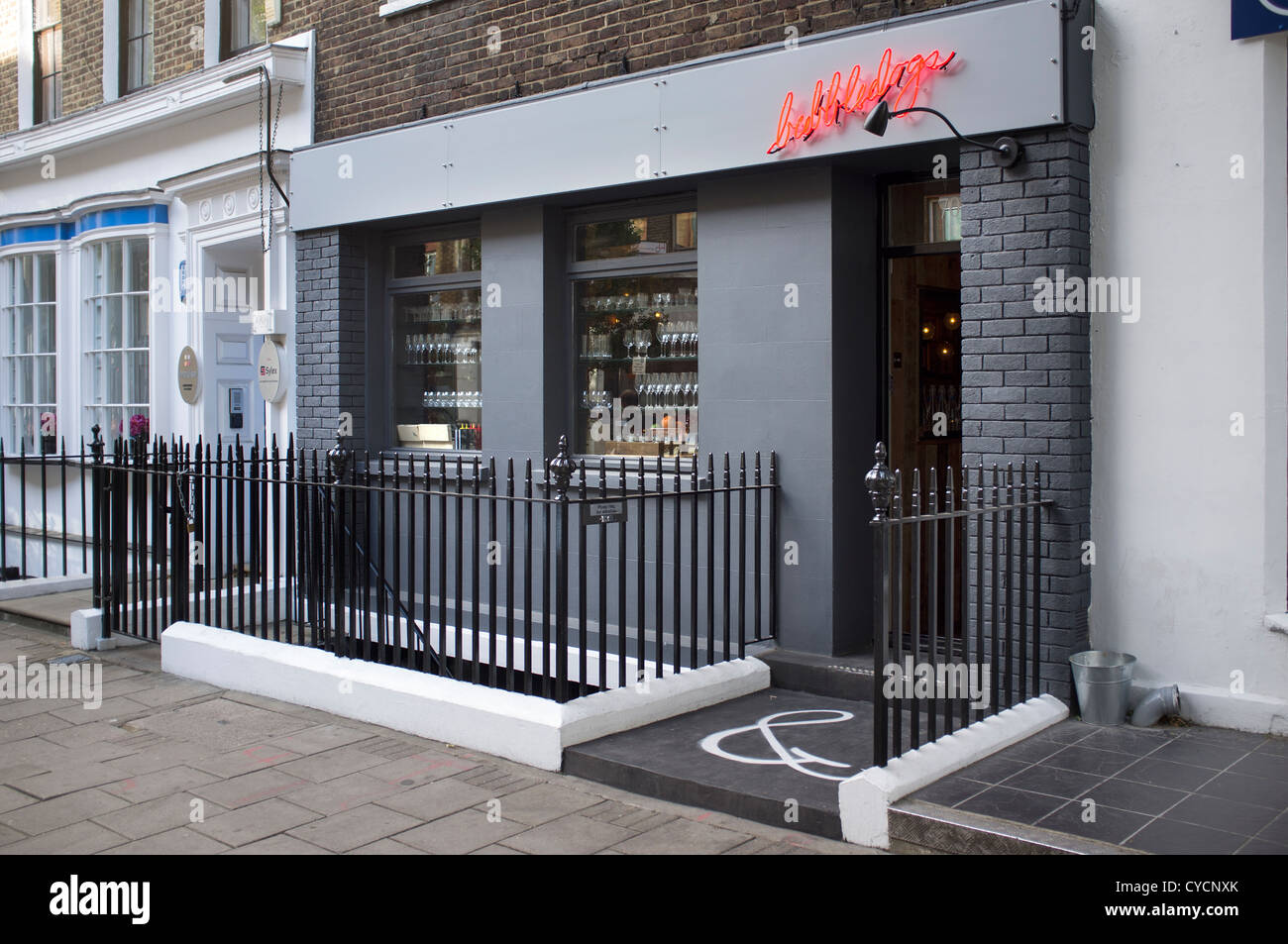 Bubbledogs Gourmet Hotdog Restaurant London Stock Photo - Alamy