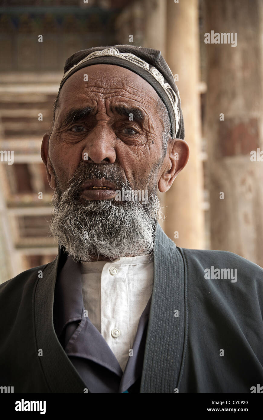 Uzbek man beard hi-res stock photography and images - Alamy