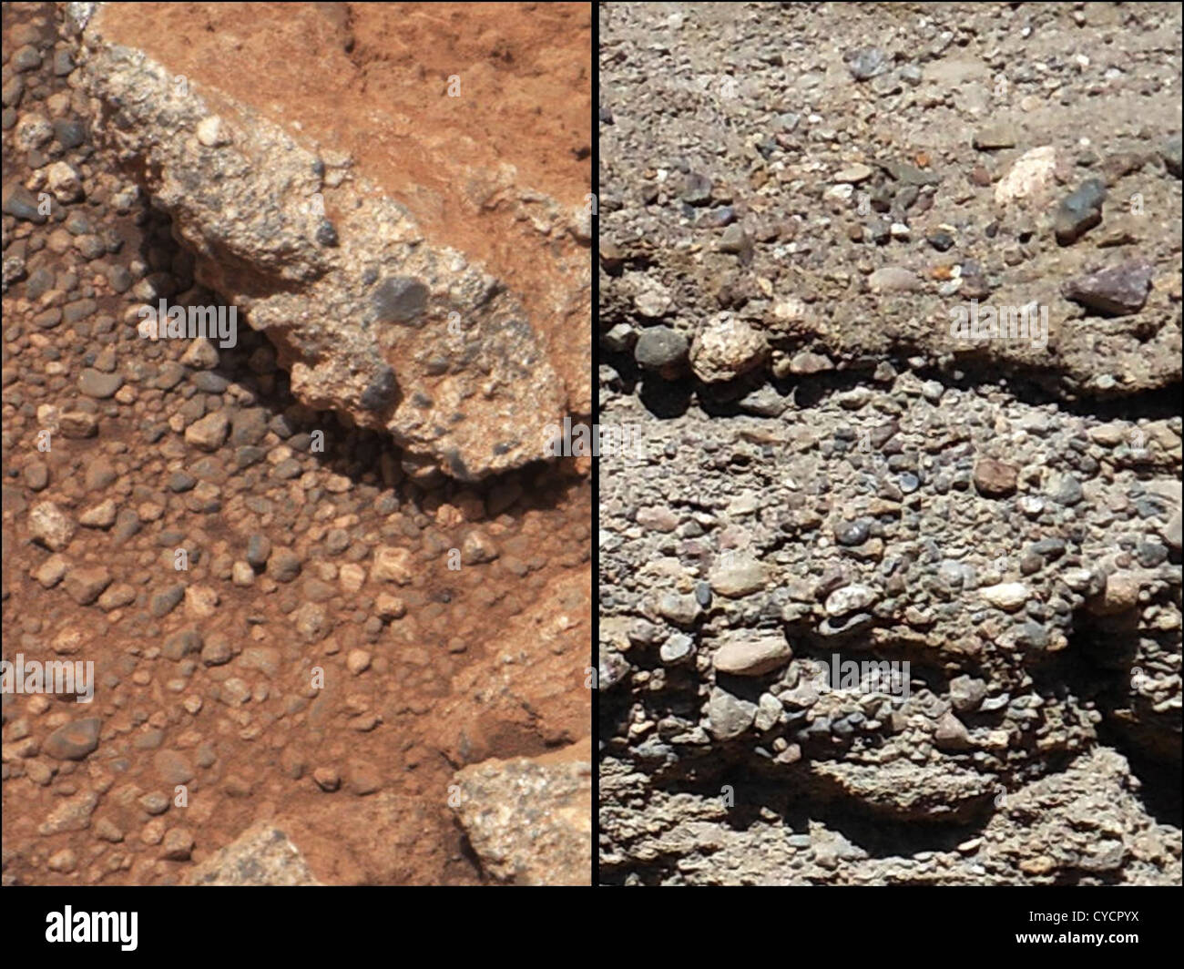 Rock erosion mars surface hi-res stock photography and images - Alamy
