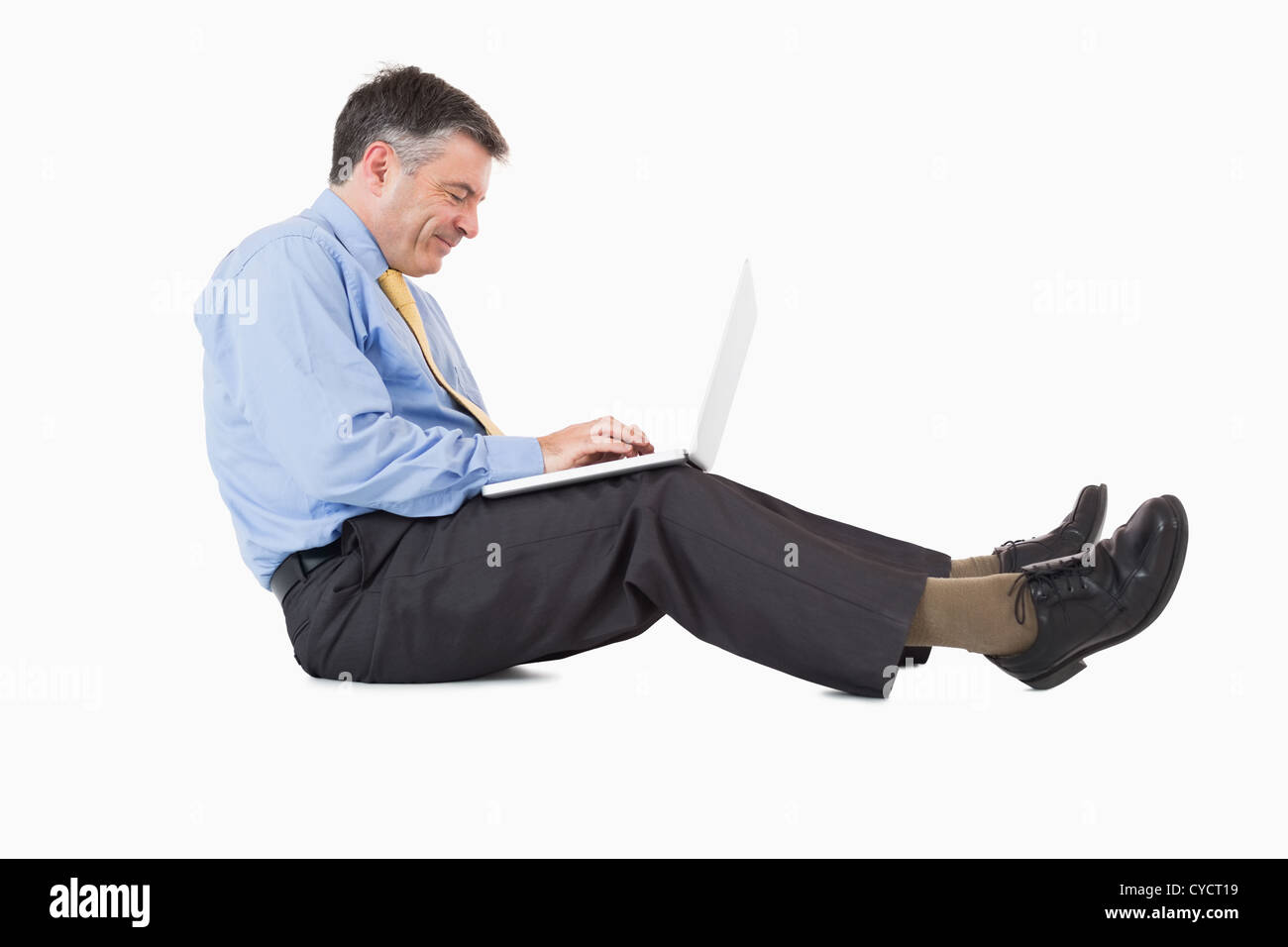 Working the floor Cut Out Stock Images & Pictures - Alamy