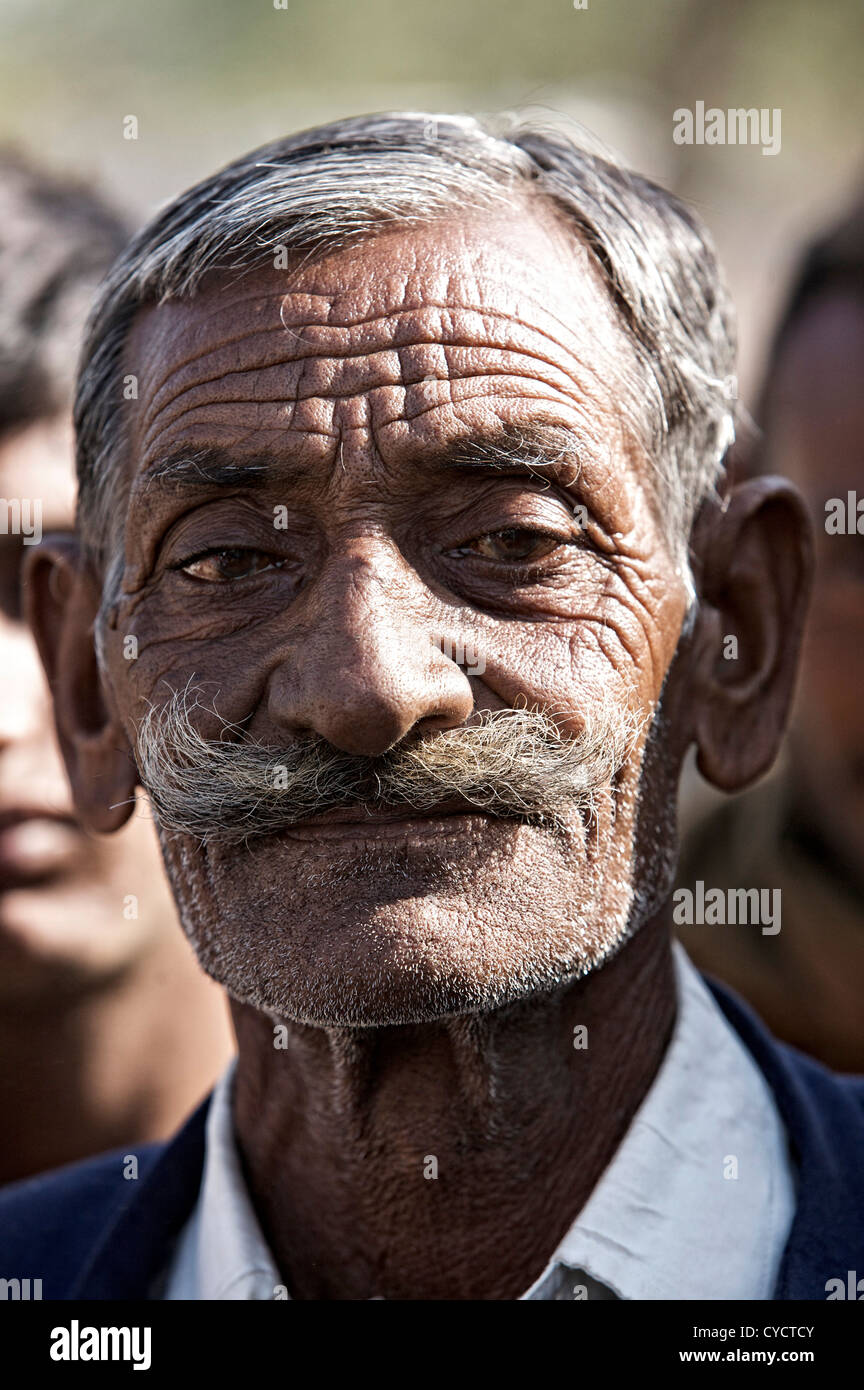 Old Indian man Stock Photo - Alamy