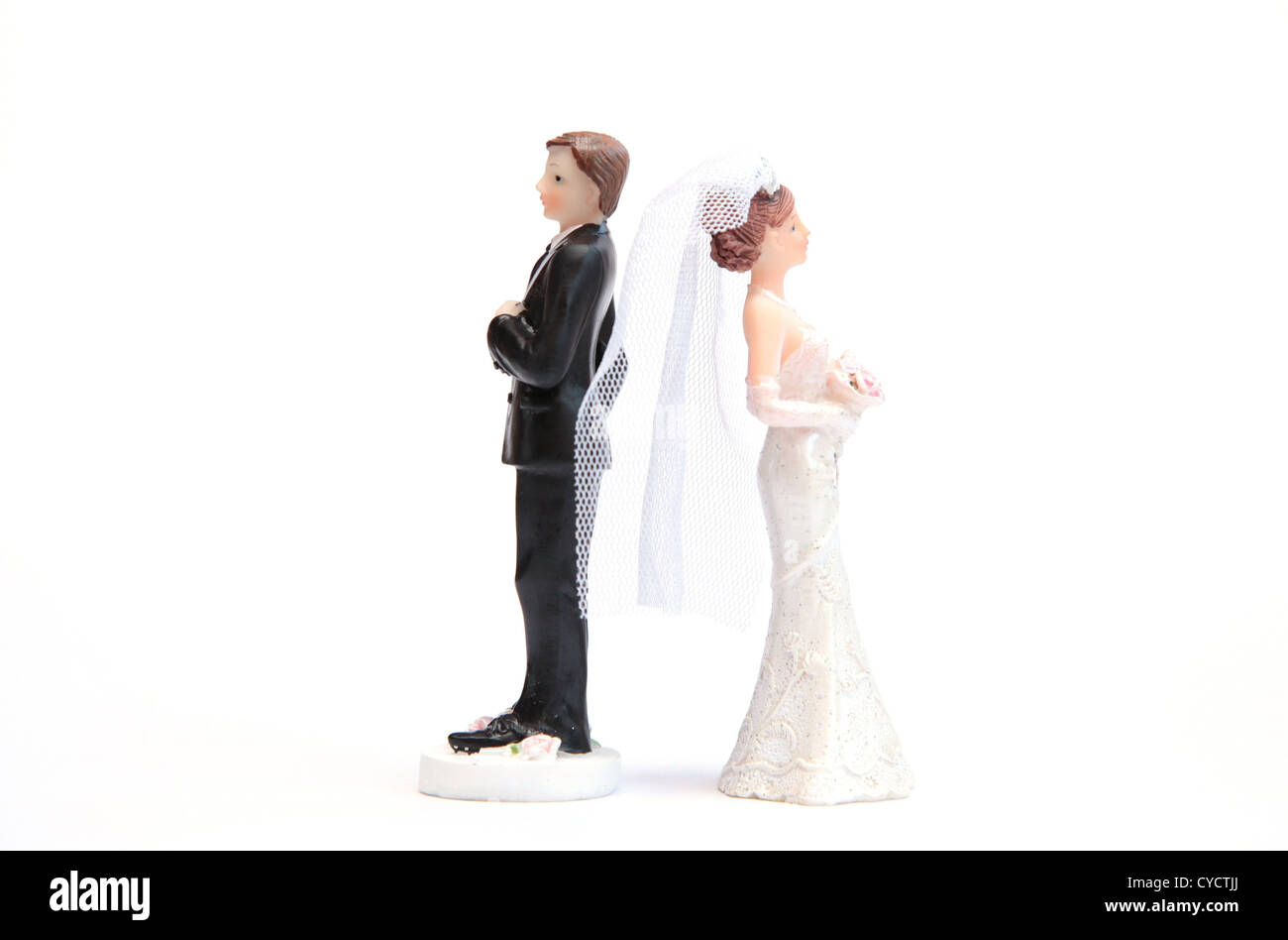 They divorced Cut Out Stock Images & Pictures - Alamy