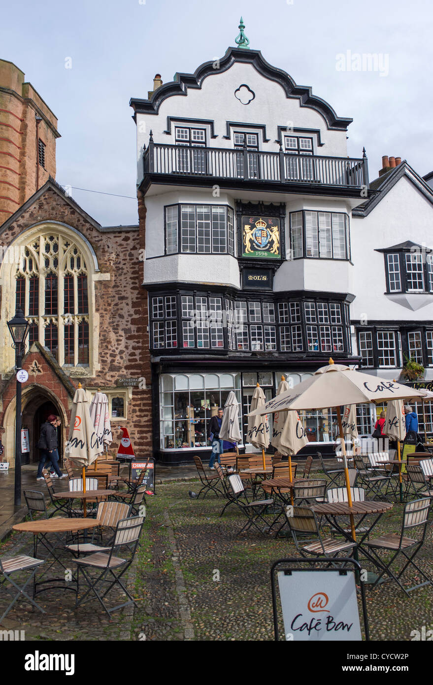 Tudor buildings in exeter hi-res stock photography and images - Alamy