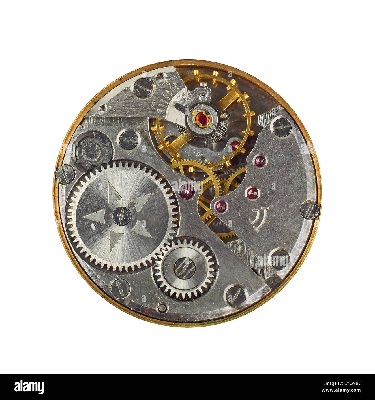Clockwork mechanism hi-res stock photography and images - Alamy