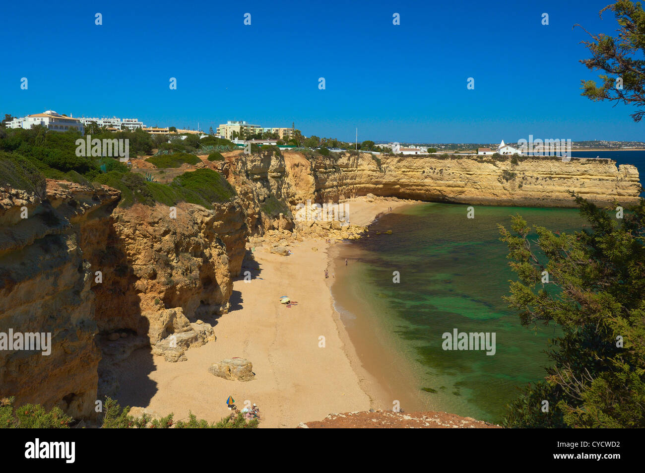 Nossa Senhora da Rocha Chapel, Beach Nossa Senhora da Rocha, Armaçao de ...