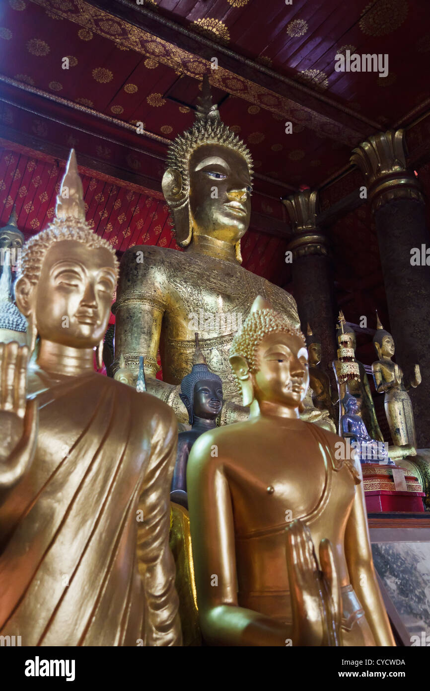 Statue in the Temple Vat Siphouthabat Thippharam in Luang Prabang, Laos ...