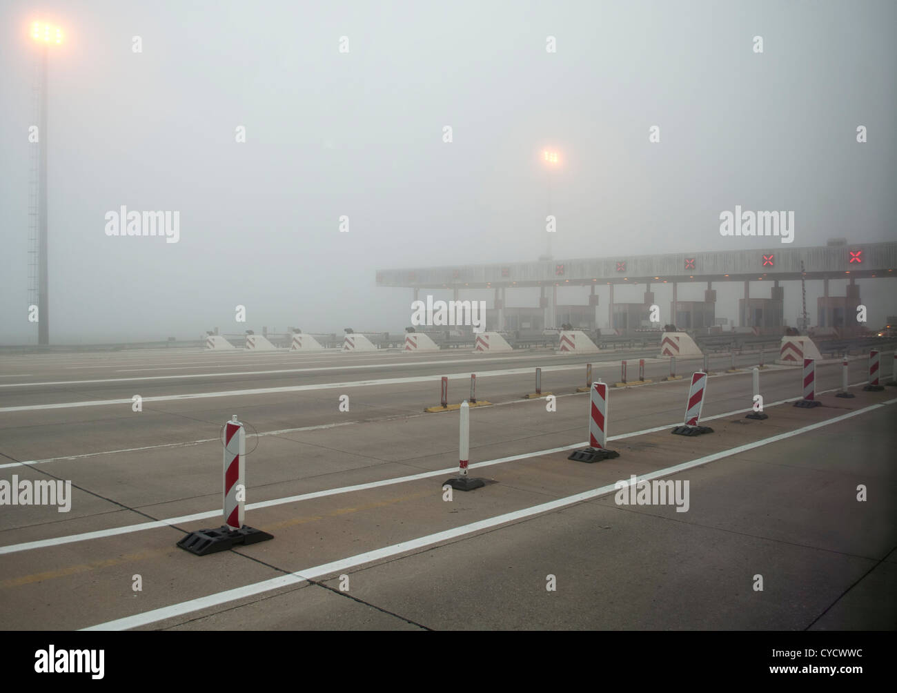 Empty toll hi-res stock photography and images - Alamy