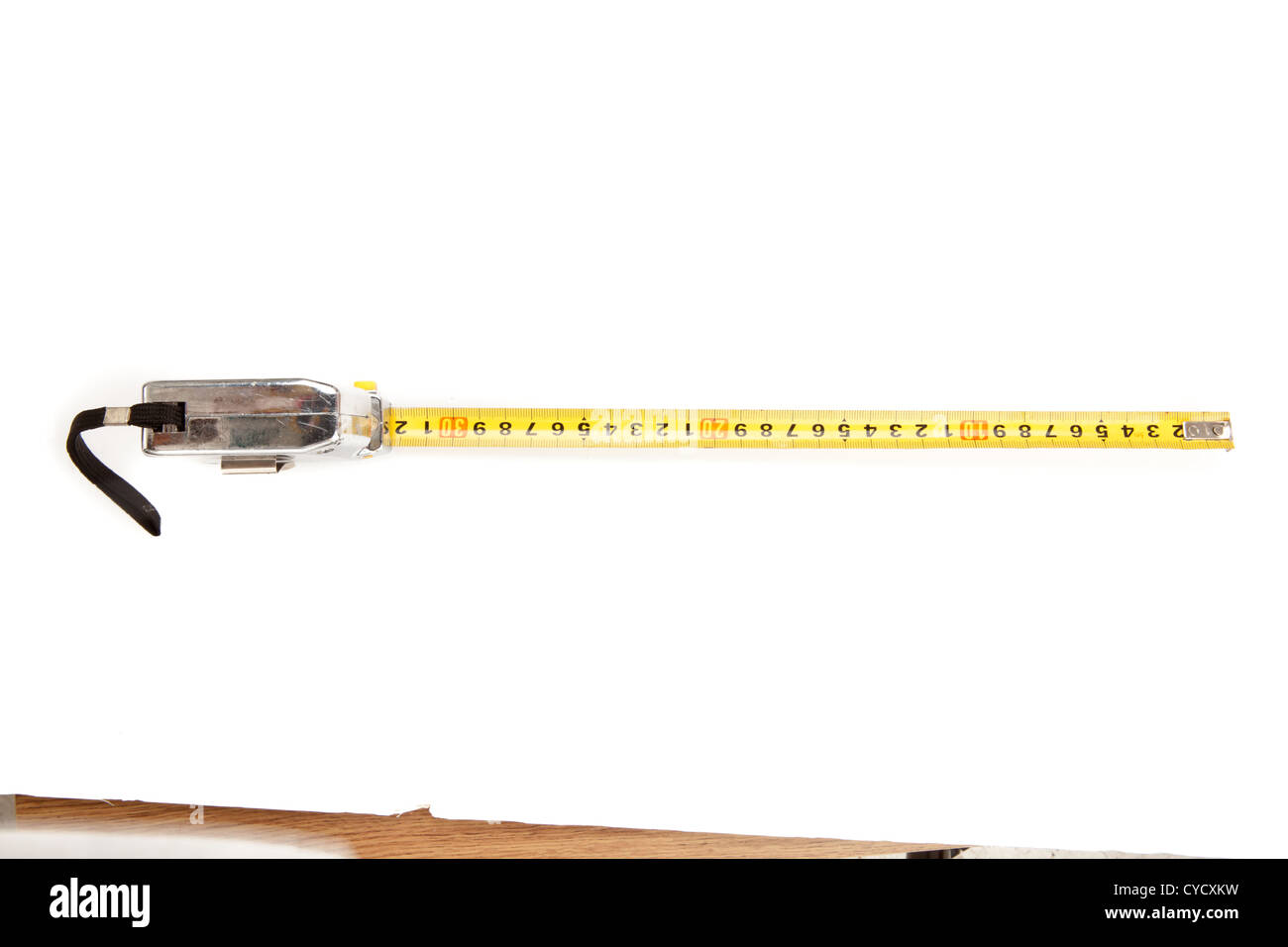 Self-retracting measure tape Stock Photo - Alamy