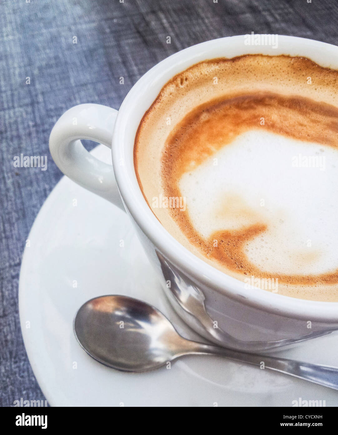 Espresso coffee close up Stock Photo - Alamy