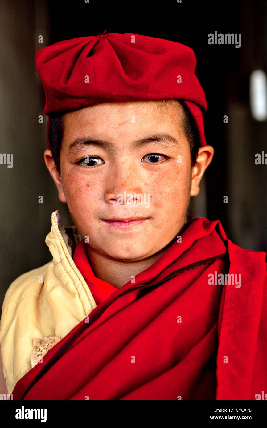 Novice monk hemis monastery in hi-res stock photography and images - Alamy