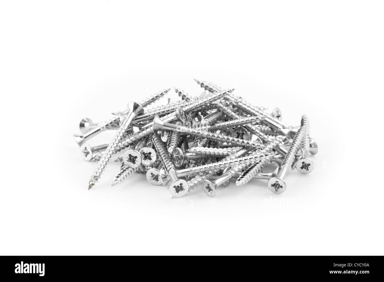 Pile of screws Stock Photo - Alamy