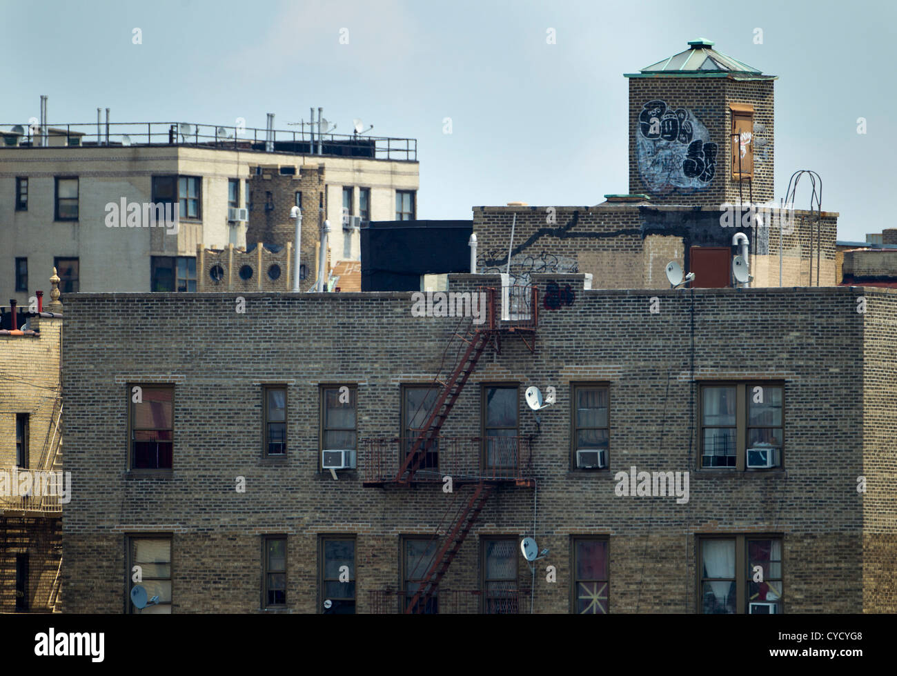An apartment building in the Bronx, New York Stock Photo - Alamy