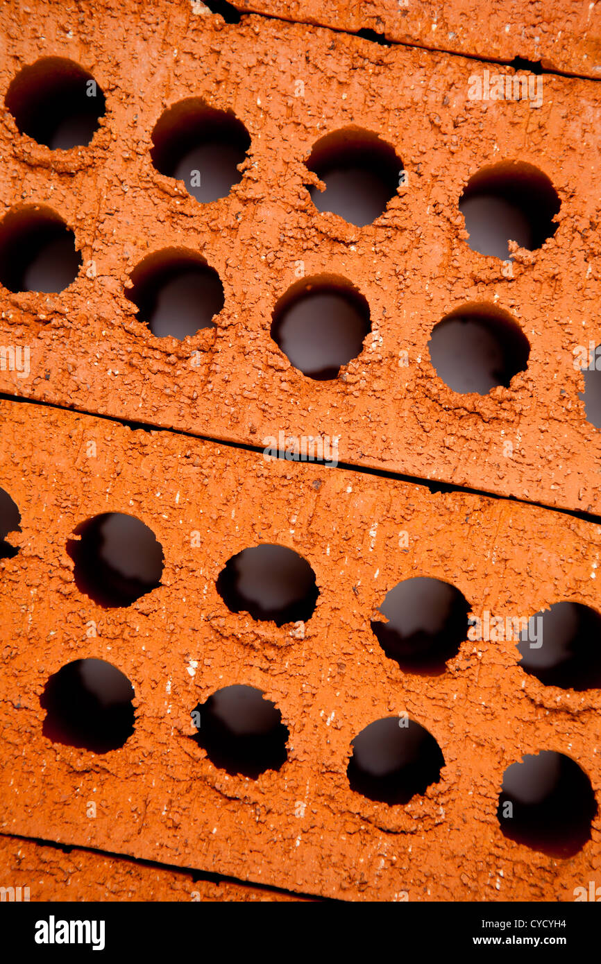 Bricks with holes hi-res stock photography and images - Alamy