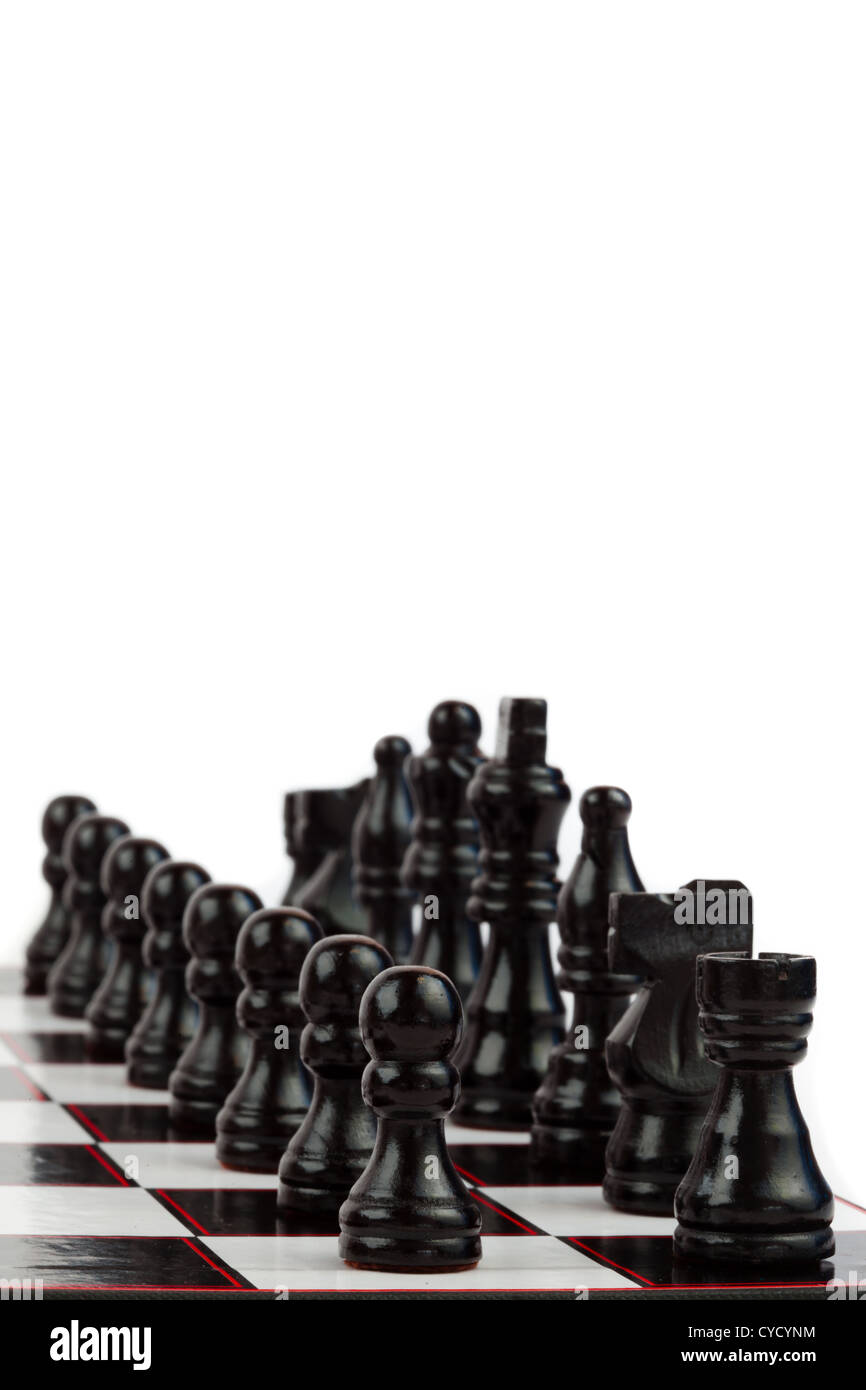 Black chess hi-res stock photography and images - Alamy