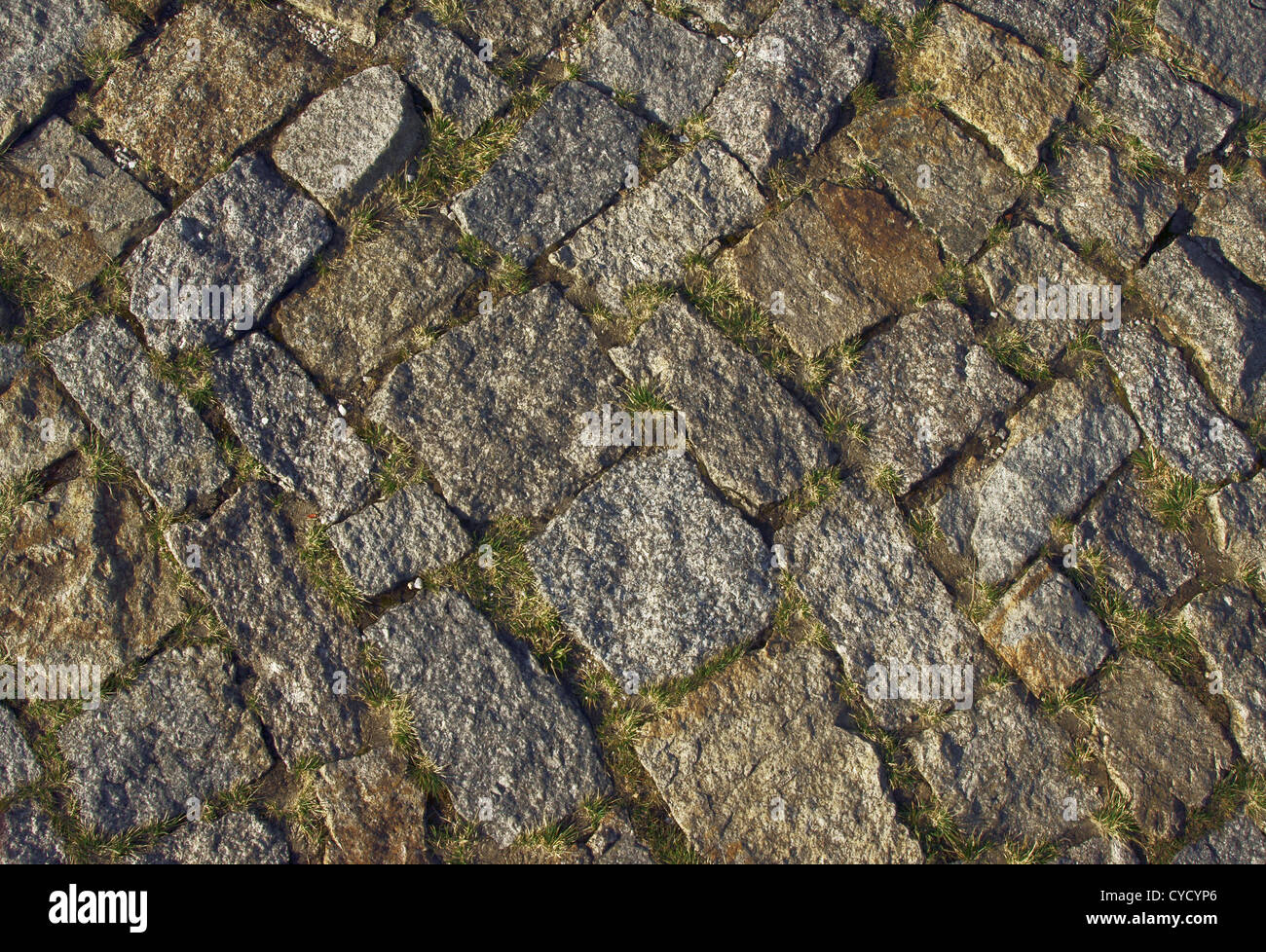 road cobbled granite cobblestone in Poland Stock Photo - Alamy