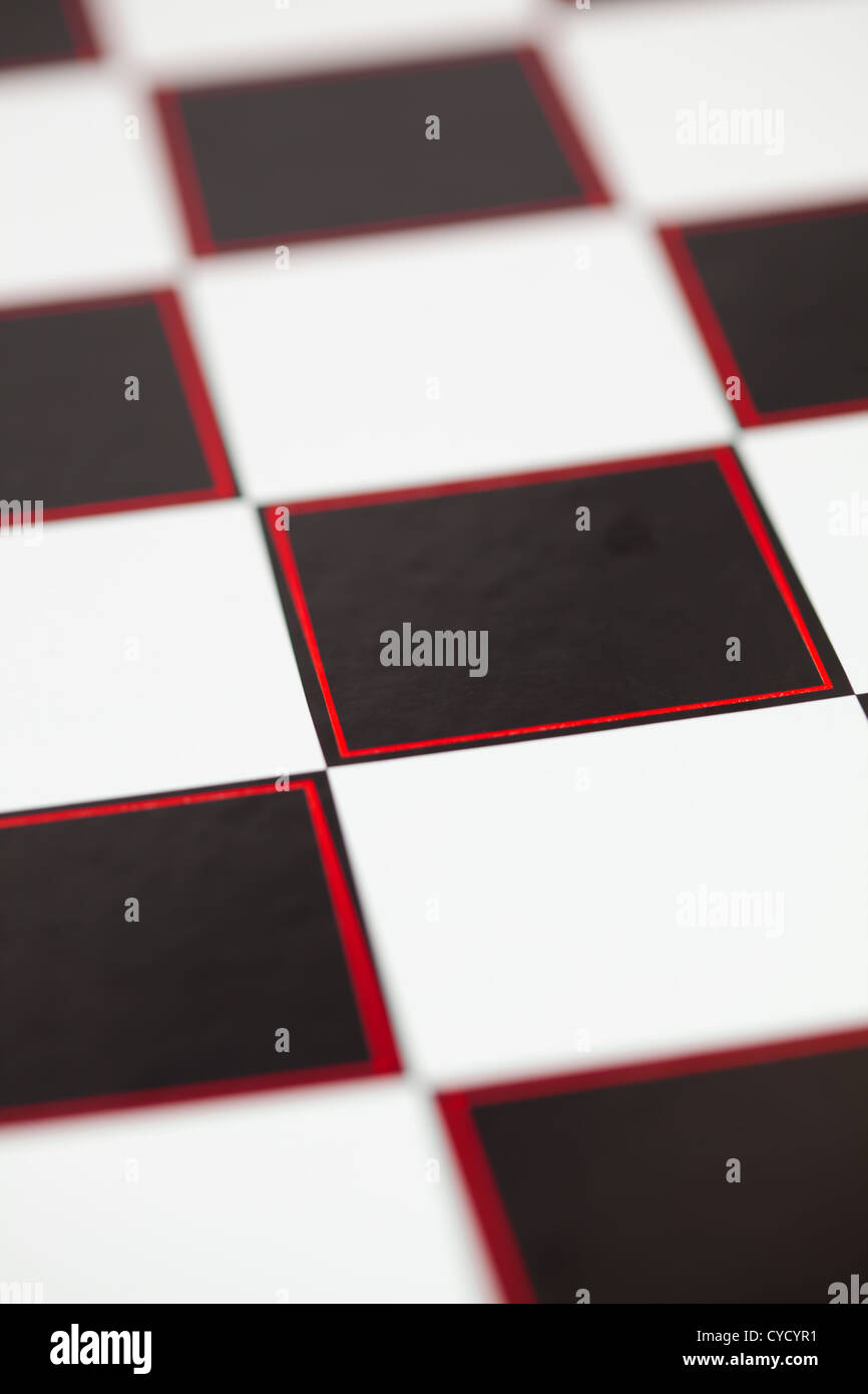 Red and white chessboard hi-res stock photography and images - Alamy