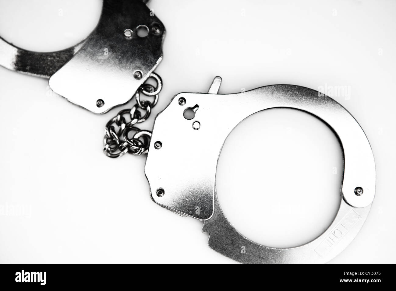 Handcuffs manacles hi-res stock photography and images - Alamy