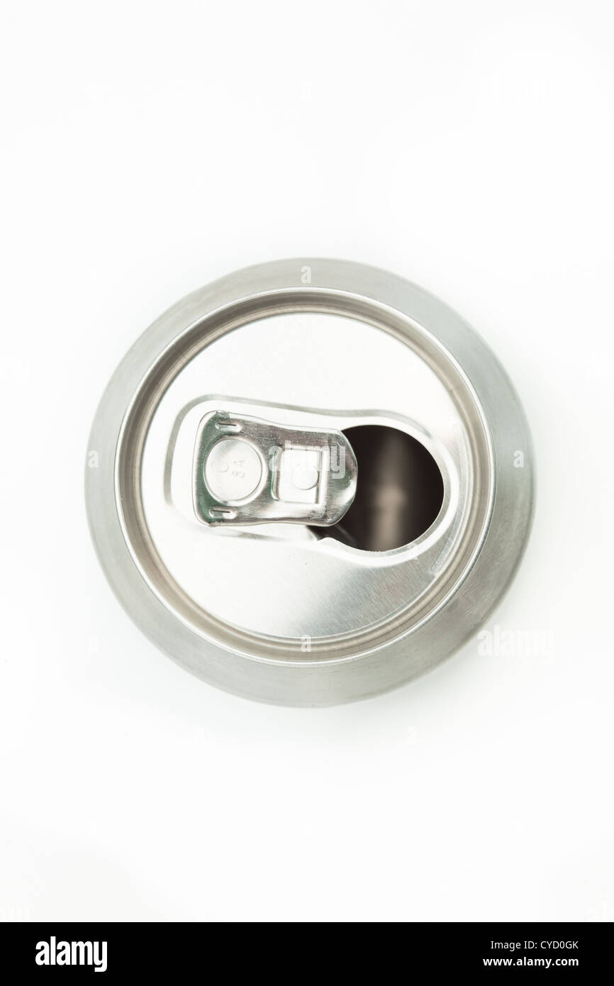 Empty can to be recycled Stock Photo - Alamy