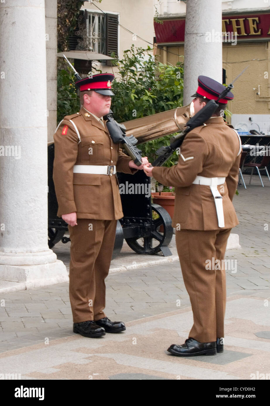 Gibraltar regiment hi-res stock photography and images - Alamy
