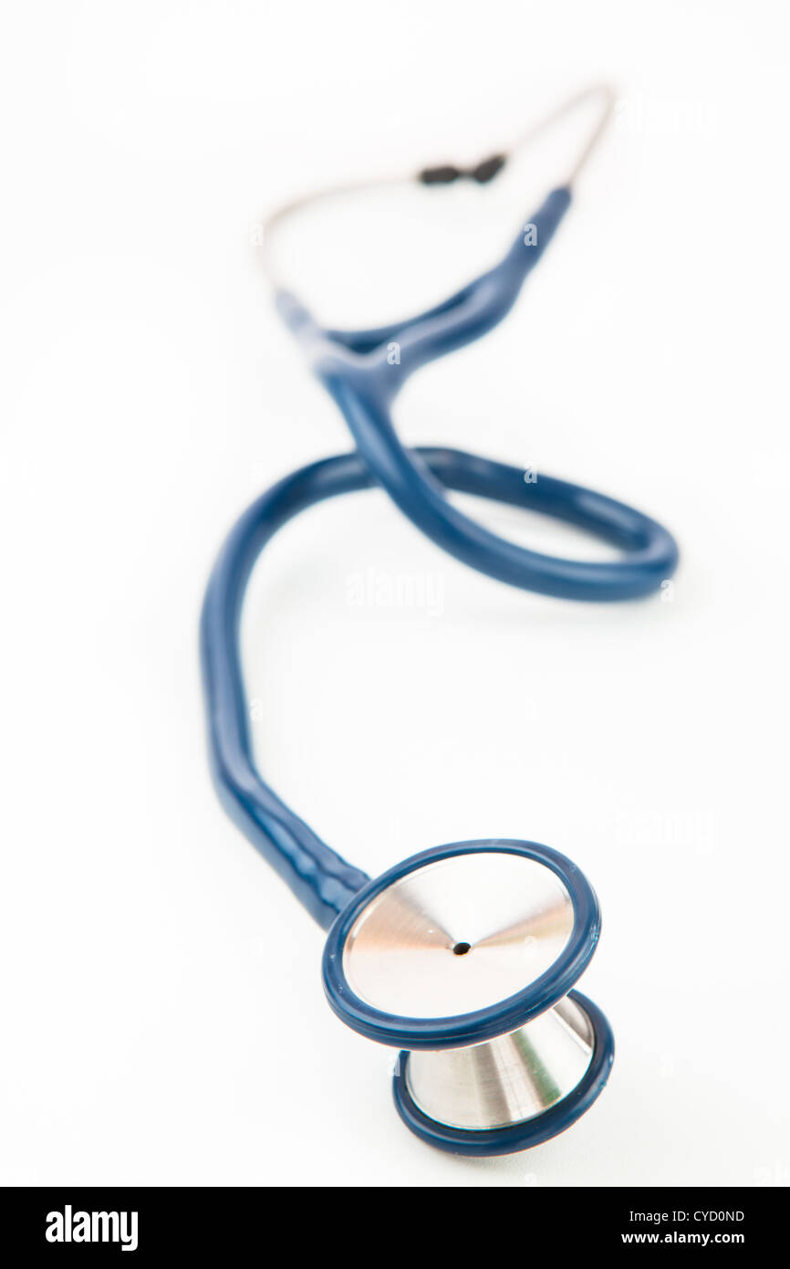 Blue stethoscope Cut Out Stock Images & Pictures - Alamy