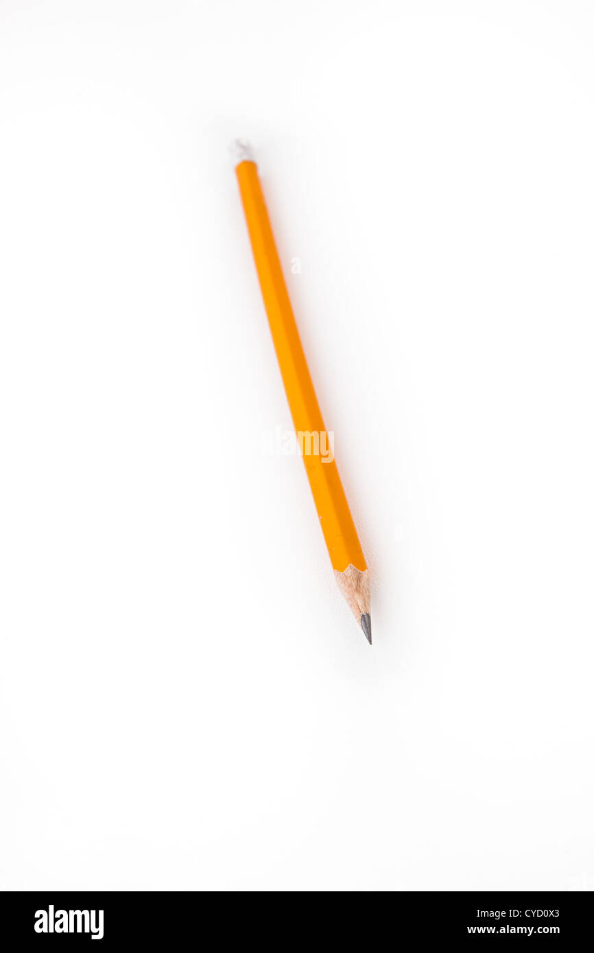 Yellow pencil hi-res stock photography and images - Alamy