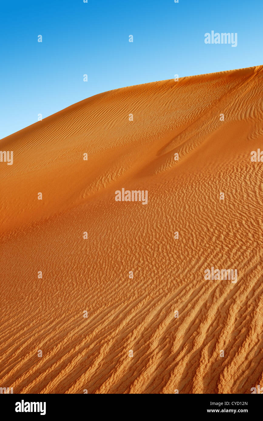 A view of the rolling sand dunes of the Arabian desert Stock Photo - Alamy