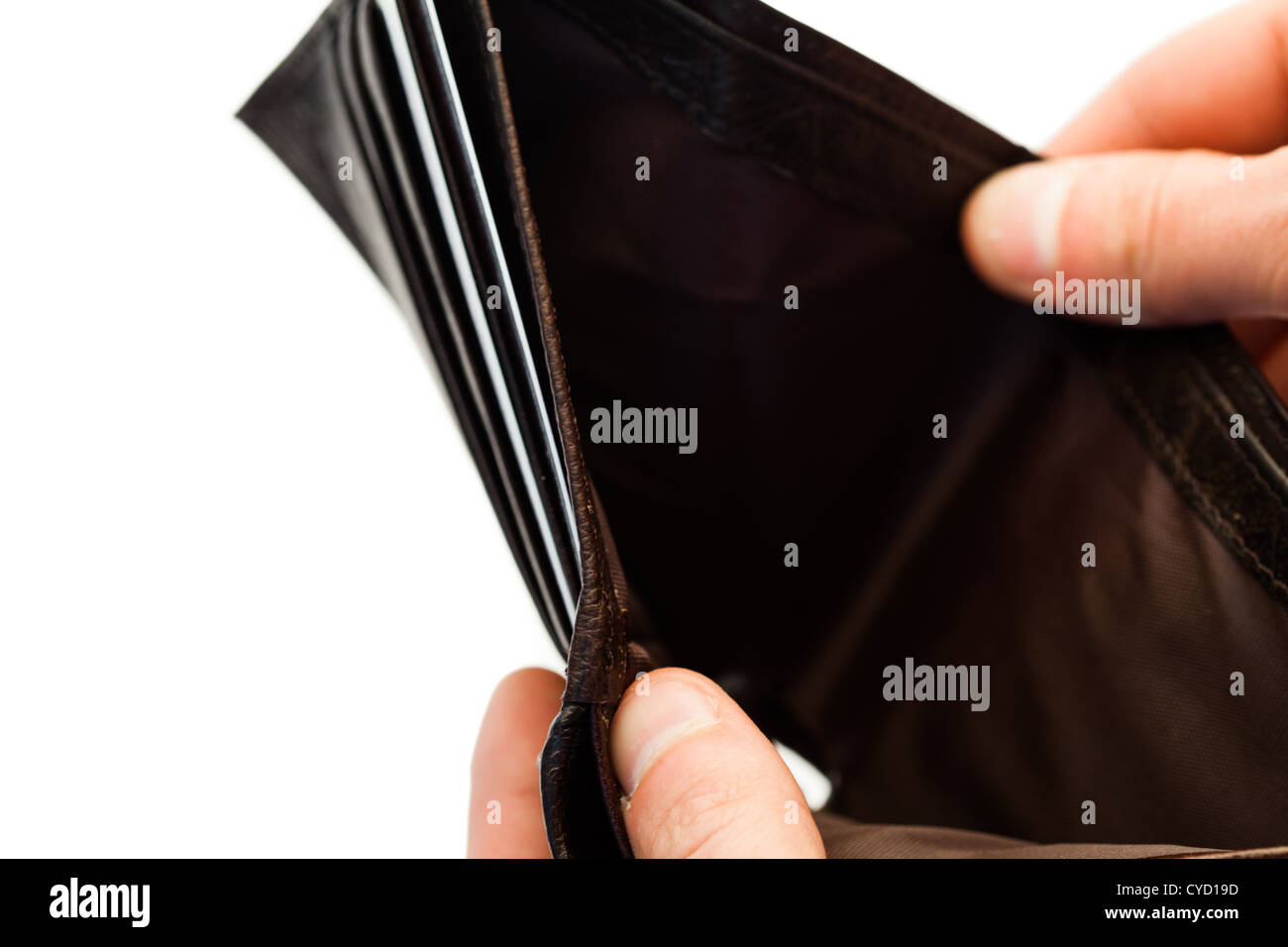 Empty purse hi-res stock photography and images - Alamy