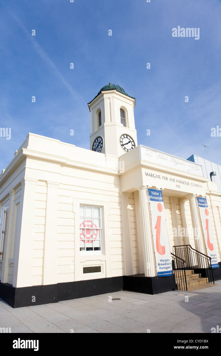 Margate Pier and Harbour Company building. Now used as a tourist ...