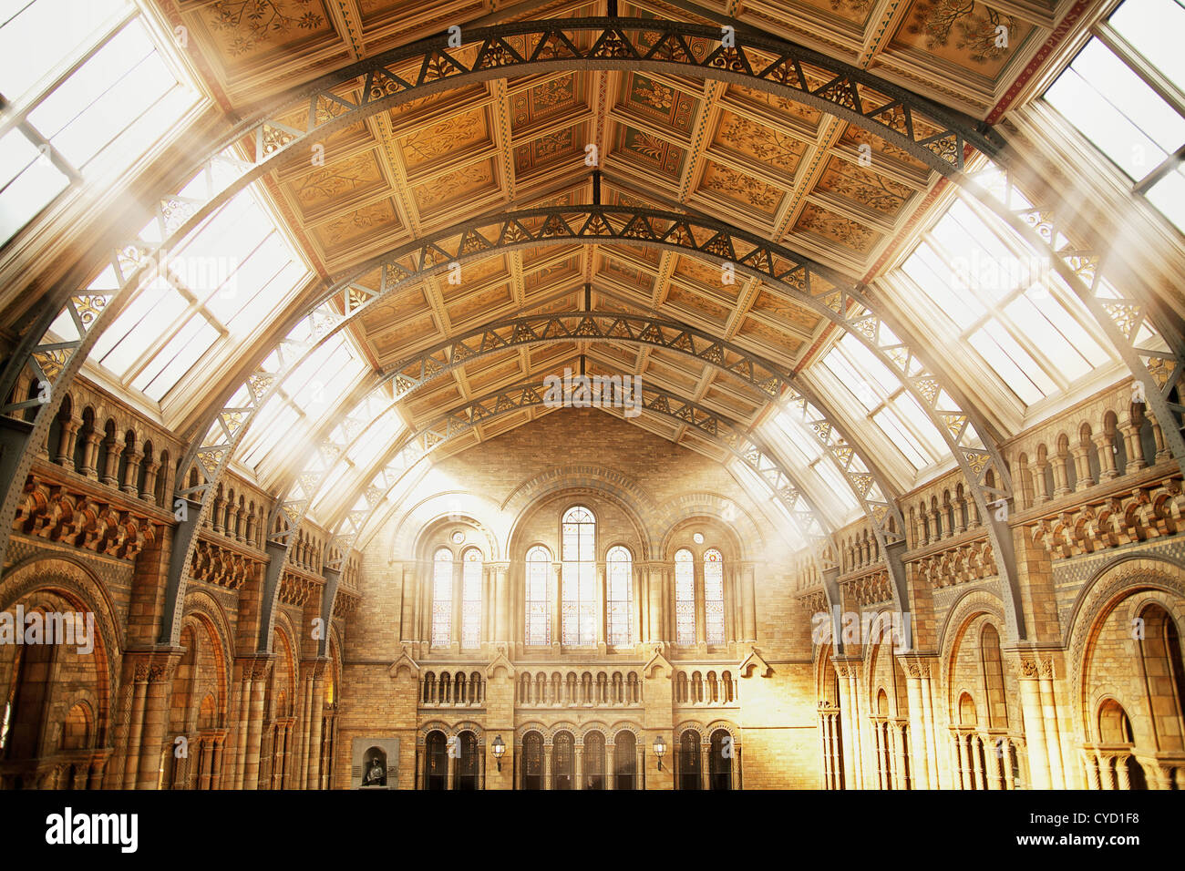 Beautiful interior of an ancient building Stock Photo - Alamy