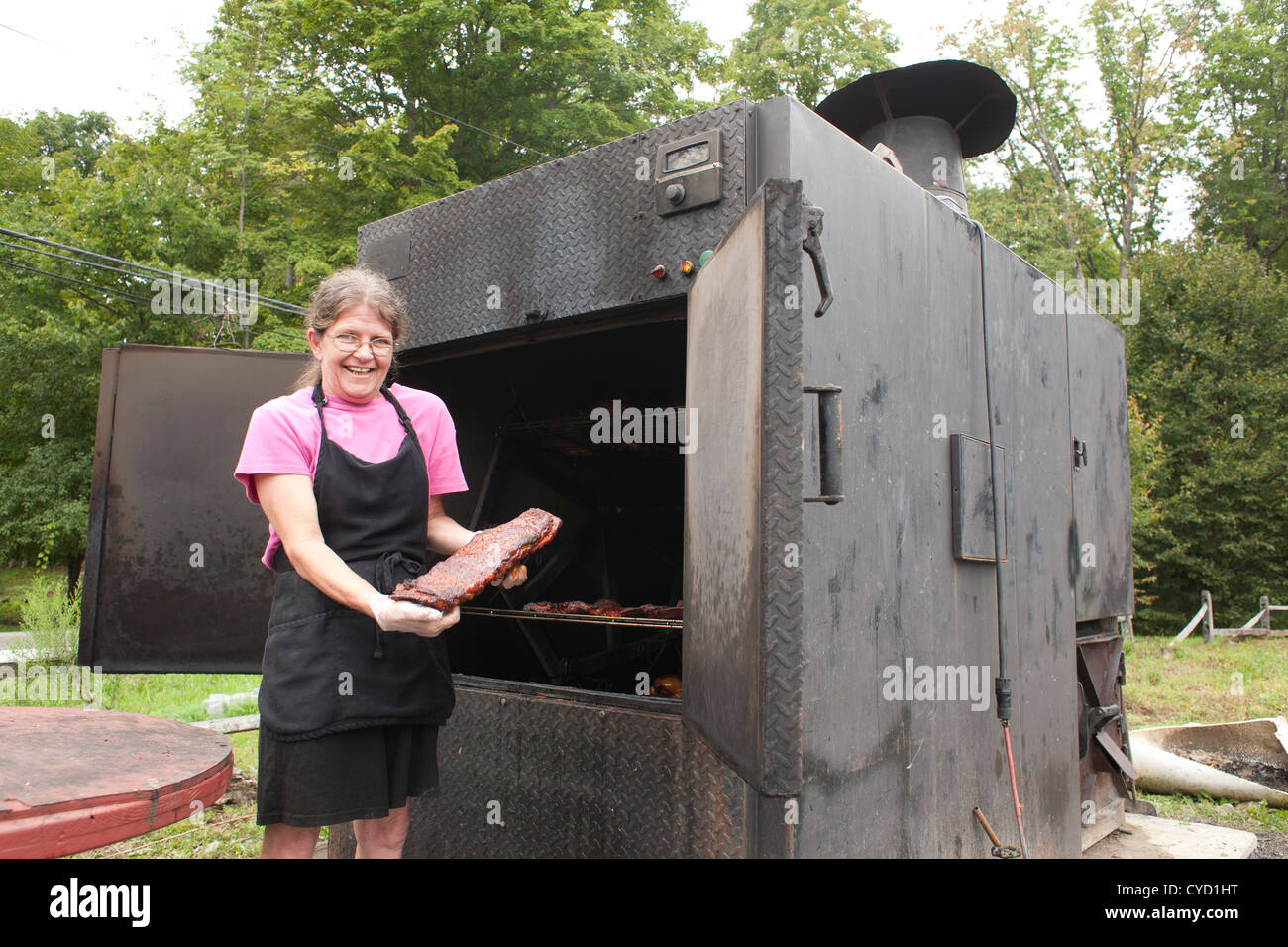 Meat Smoker High Resolution Stock Photography and Images - Alamy