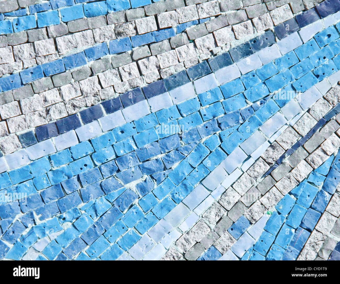 Bright blue ceramic Wall background Stock Photo - Alamy