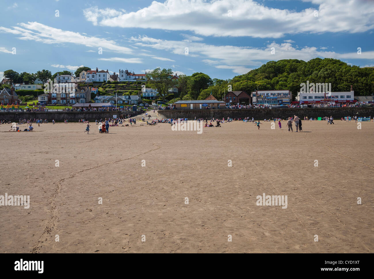 The Beach at Filey, North Yorkshire Stock Photo - Alamy