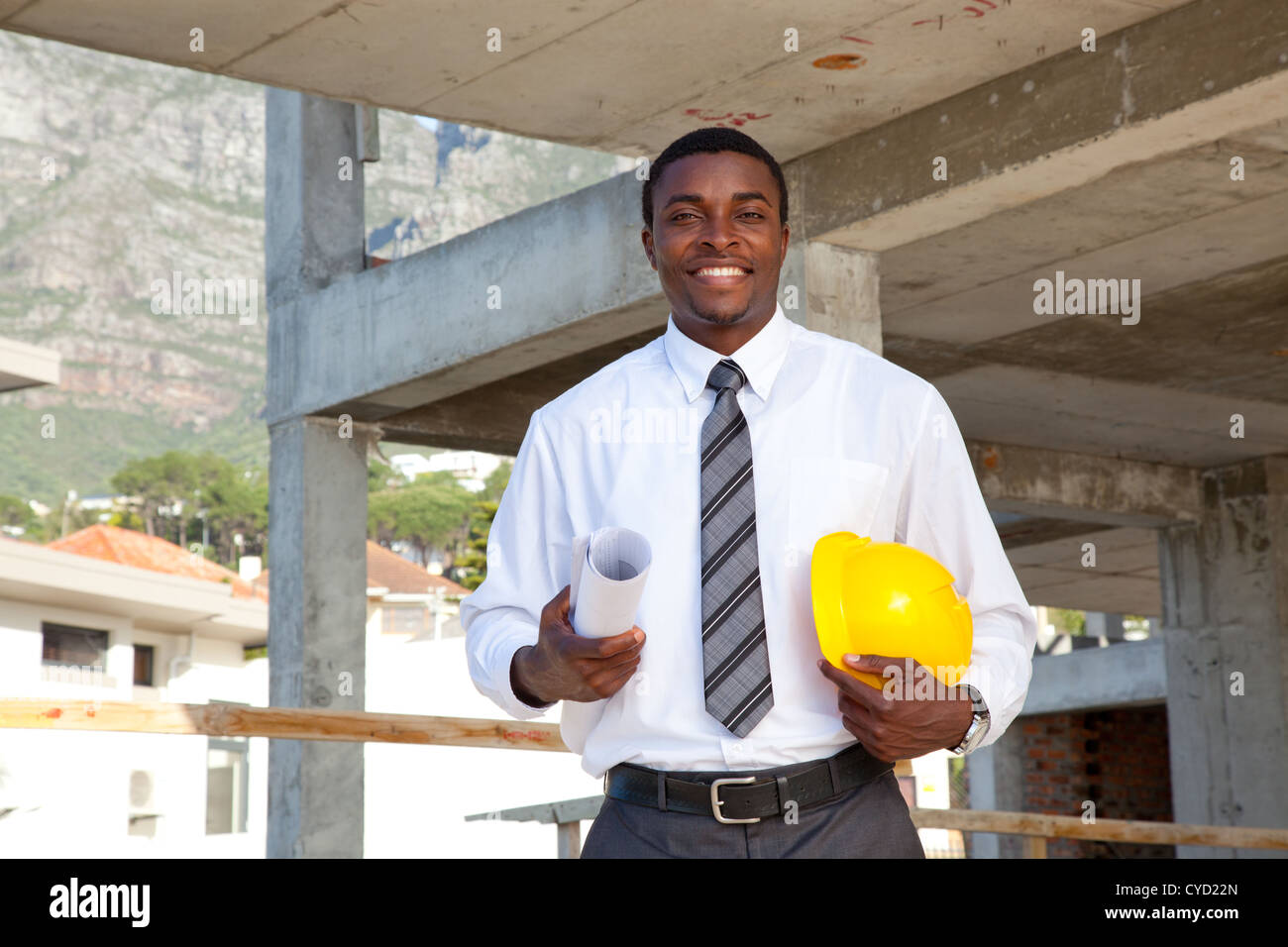 Man at a construction site hi-res stock photography and images - Alamy