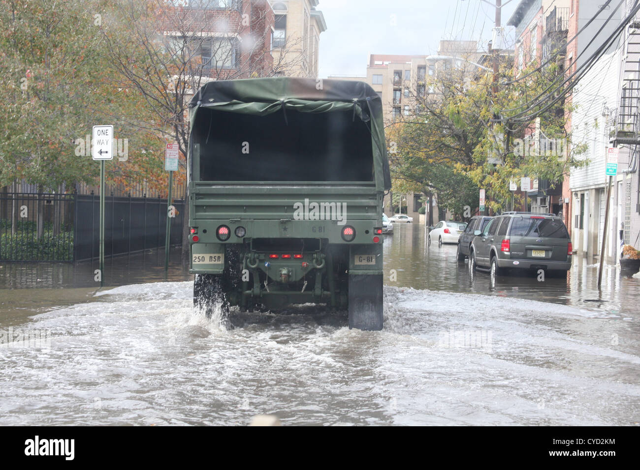 Hurricane sandy hoboken hi-res stock photography and images - Alamy