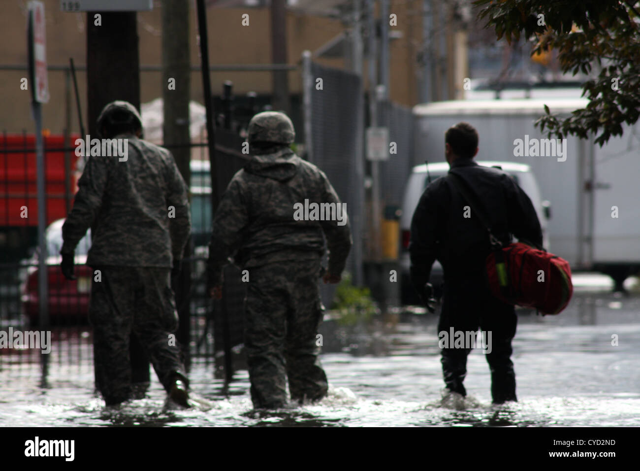 New Jersey National Guard soldiers assist in rescue operations in ...