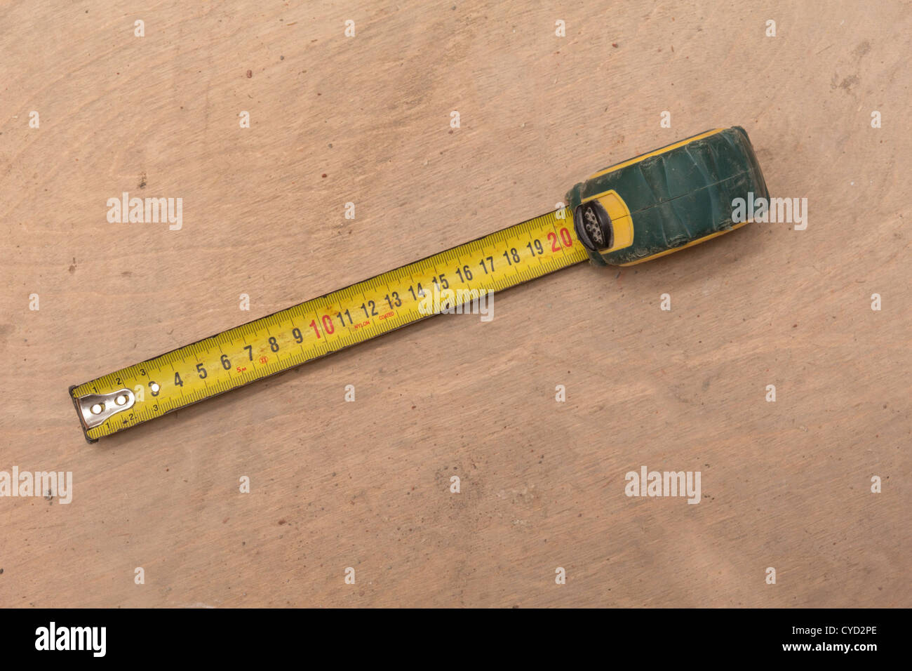 used open ruler on the wood floor Stock Photo - Alamy