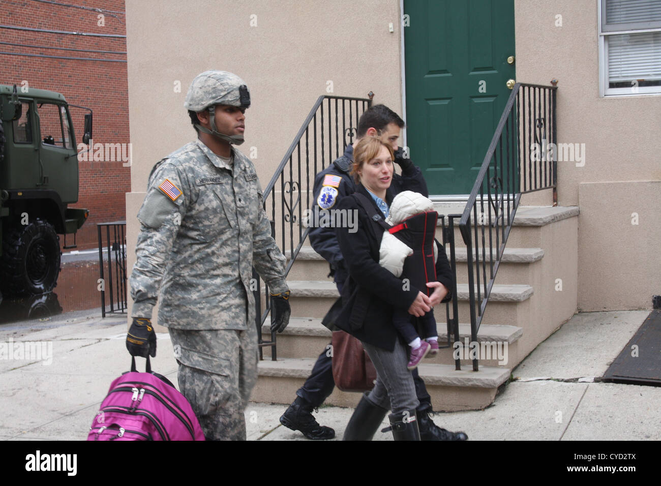 Hurricane sandy hoboken hi-res stock photography and images - Alamy