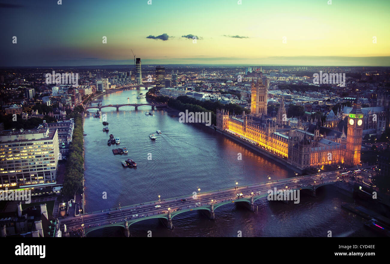 Beautiful view of a city Stock Photo - Alamy