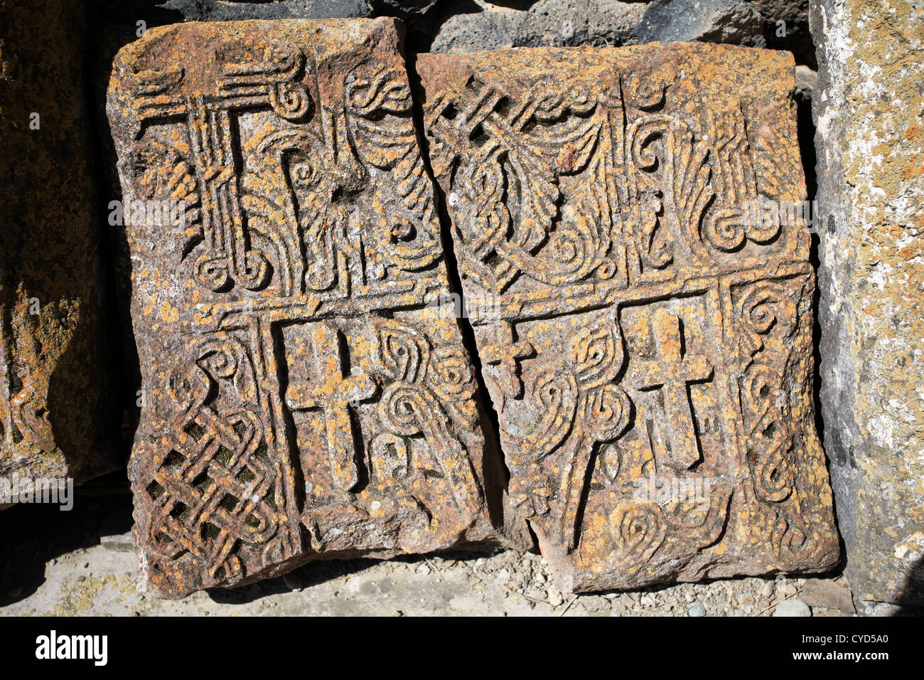 An Example of Khatchkar at Astvatsatsin Church (Holy Mother of God ...