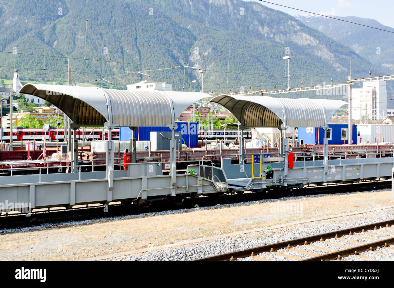 Train car switzerland hi-res stock photography and images - Alamy