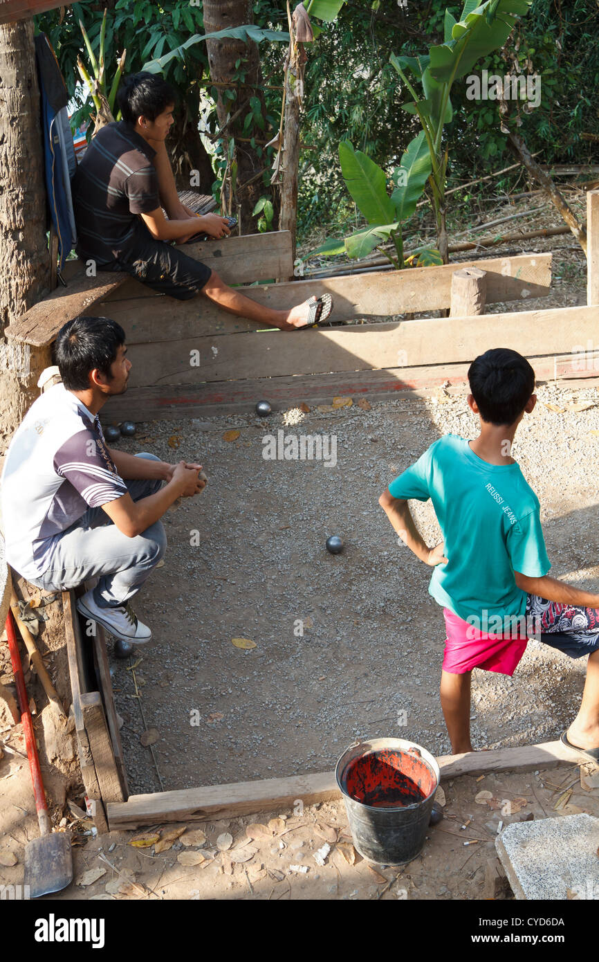 Boules court hi-res stock photography and images - Alamy