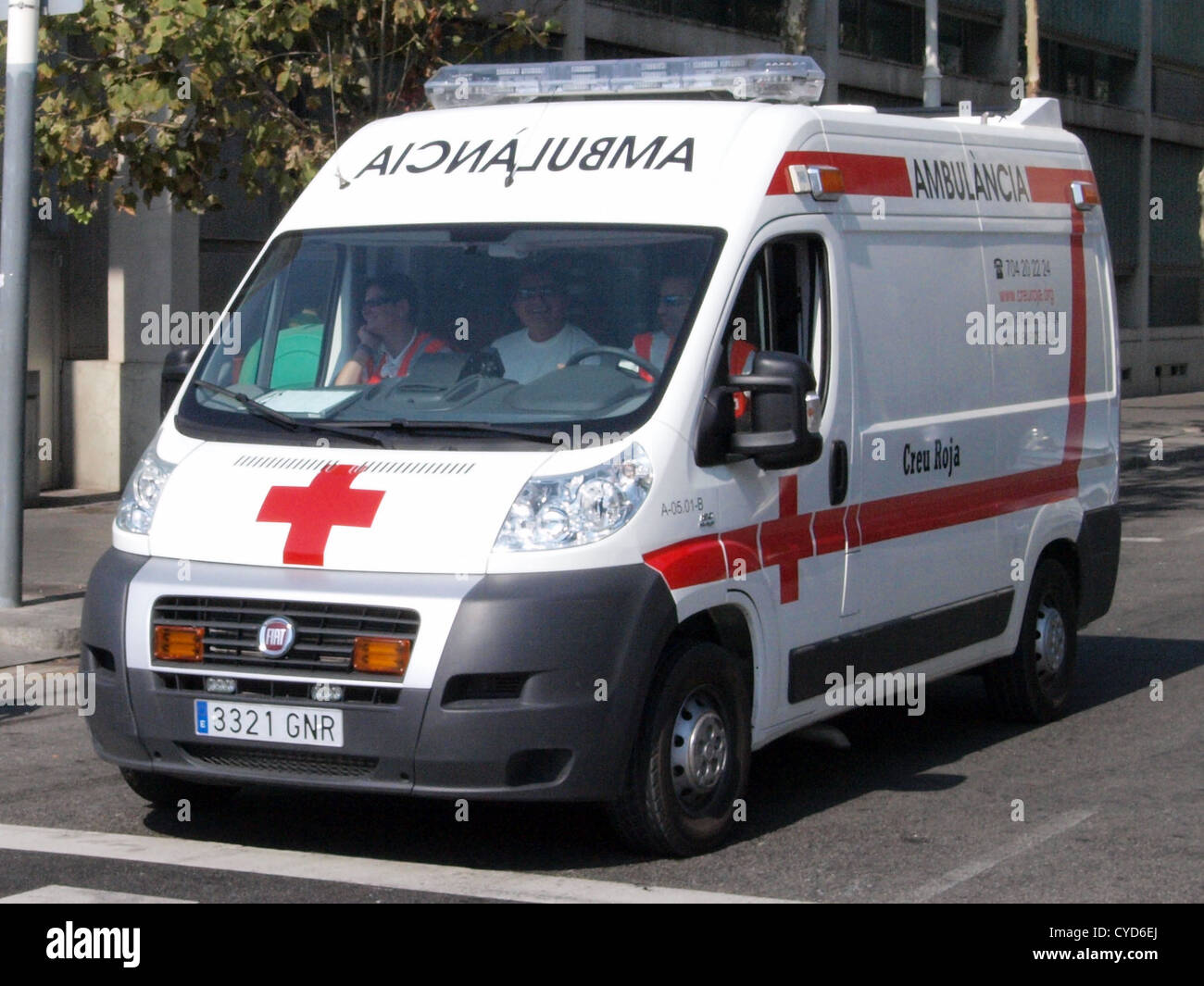 Spain ambulance hi-res stock photography and images - Alamy