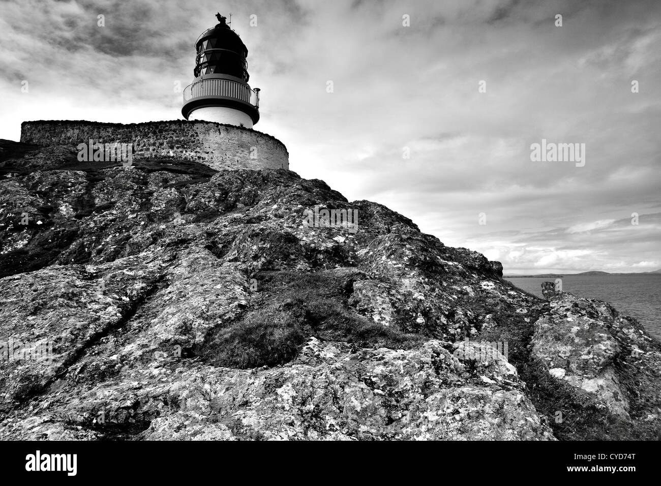 Ushenish Lighthouse, South Uist, Scotland Stock Photo - Alamy