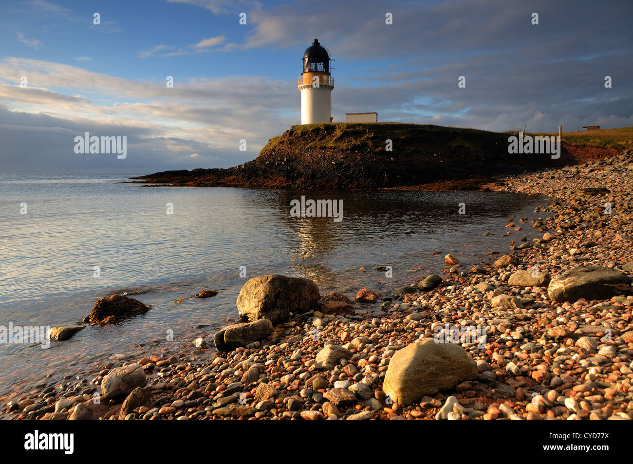Arnish Point Lighthouse, Stornoway, Isle of Lewis Stock Photo - Alamy